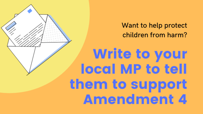 Write to your local MP to tell them to support Amendment 4 | Just For ...